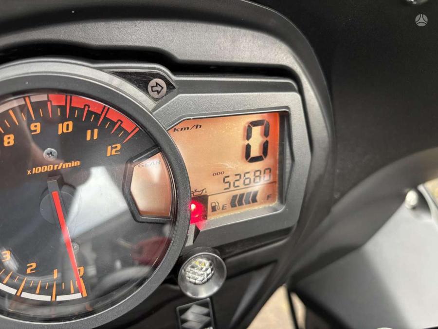 Suzuki GSX-F 2010 in Kaunas, with an engine capacity of 1.25 L and mileage of 52 thousand km for 3150 €, photo 13 on AUTOMOTO.COM.LV
