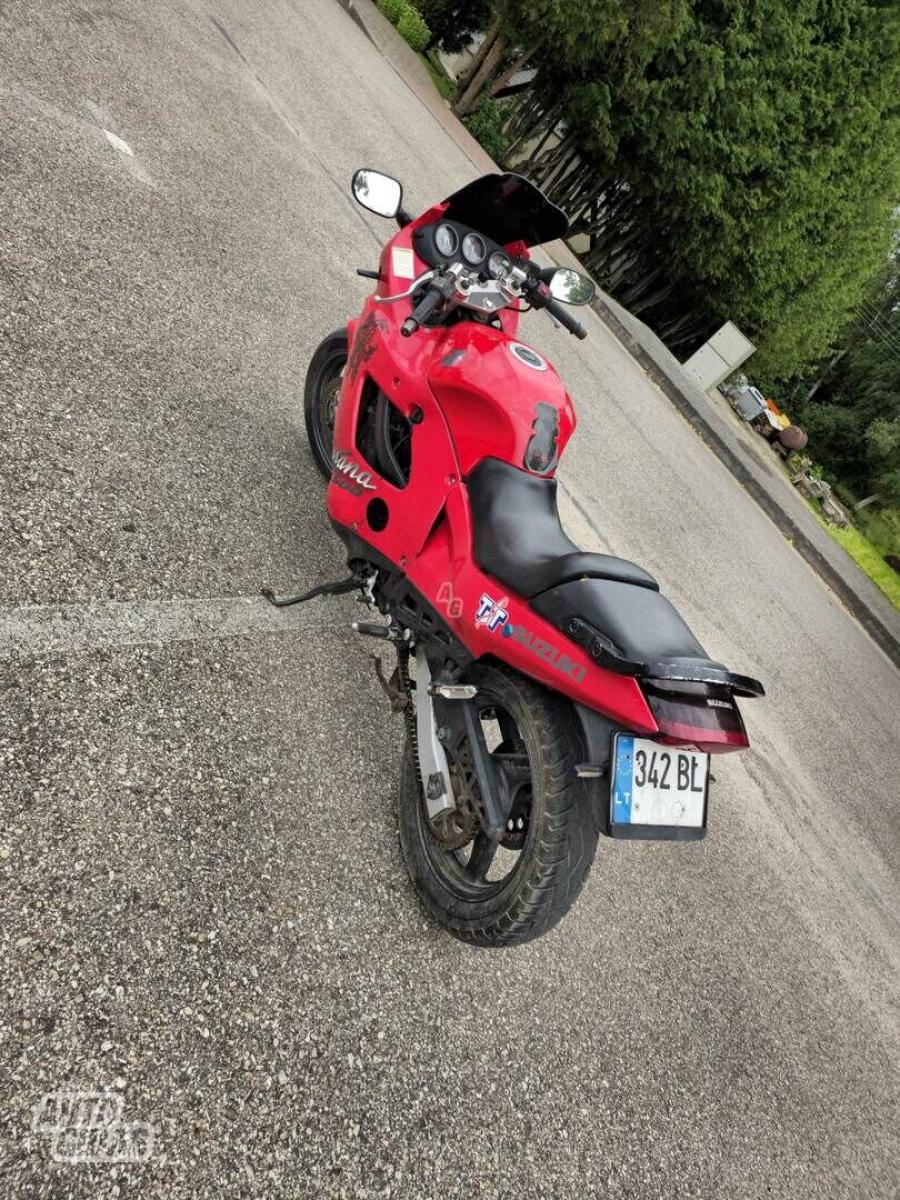 Sarkans Suzuki GSX-F 1991 Utena, ar dzinēja tilpumu 0.60 L un nobraukumu 0 tūkst. km par 850 €, foto 6 vietnē AUTOMOTO.COM.LV