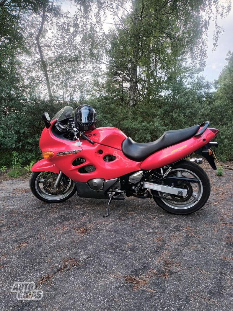 Red Suzuki GSX-F 1999 in Vilnius, with an engine capacity of 0.60 L and mileage of 23 thousand km for 1200 €, photo 1 on AUTOMOTO.COM.LV
