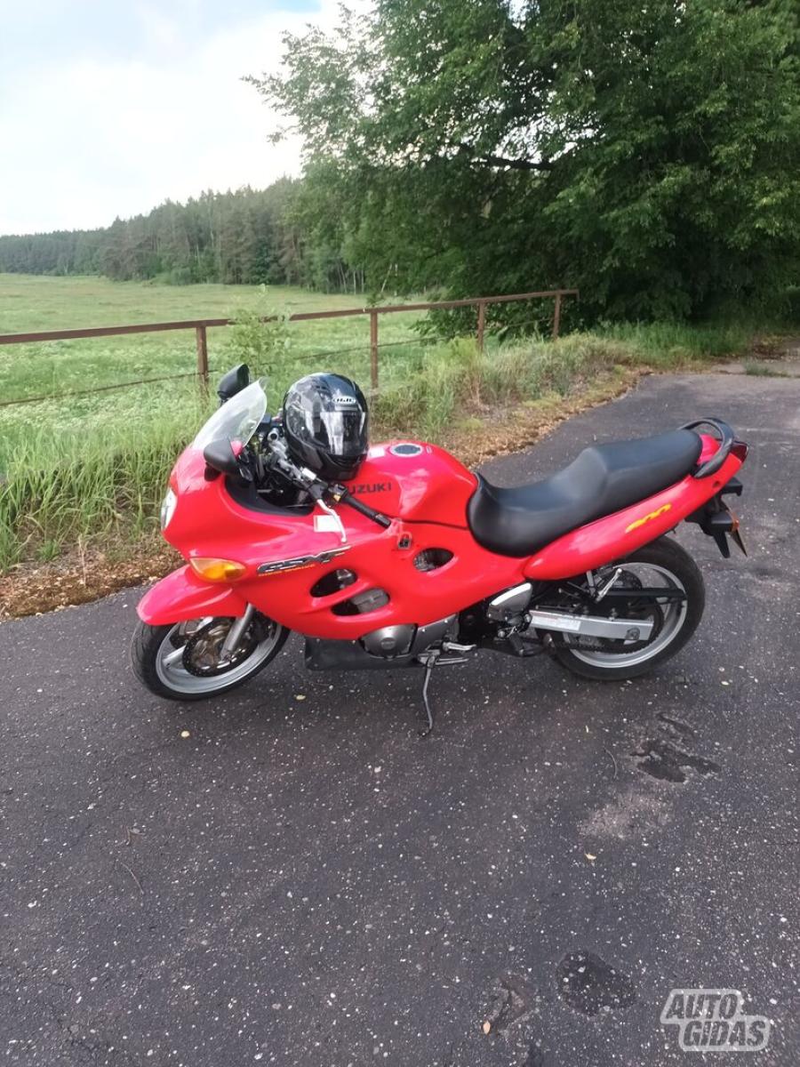 Red Suzuki GSX-F 1999 in Vilnius, with an engine capacity of 0.60 L and mileage of 23 thousand km for 850 €, photo 3 on AUTOMOTO.COM.LV