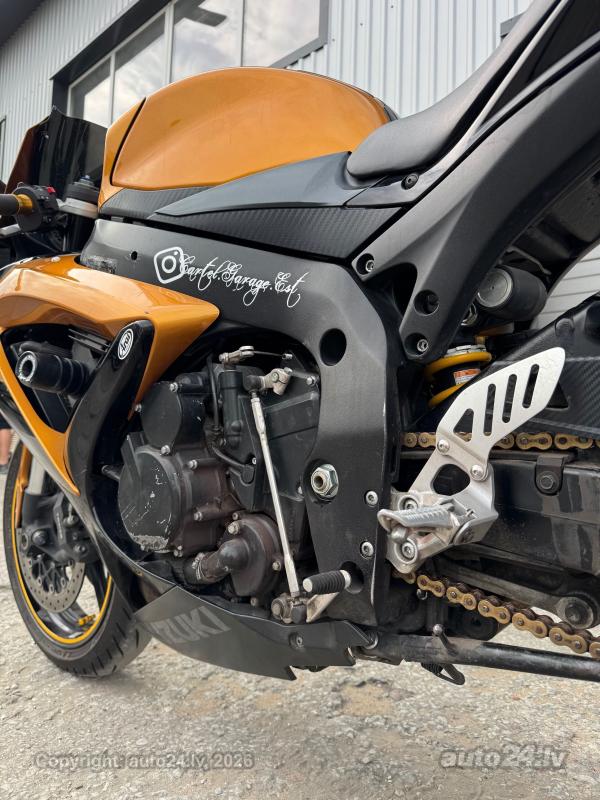 Черный Сузуки GSX-R 750 2009 в Кейла, объемом двигателя 0.75 л и пробегом 36 тыс. км за 7000 €, фото 6 на AUTOMOTO.COM.LV