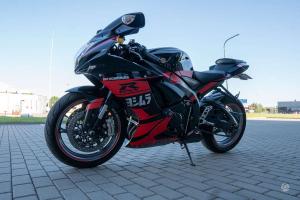 Черный Сузуки GSX-R 2012 в Каунас, объемом двигателя 0.60 л и пробегом 10 тыс. км за 6450 €, фото  на AUTOMOTO.COM.LV