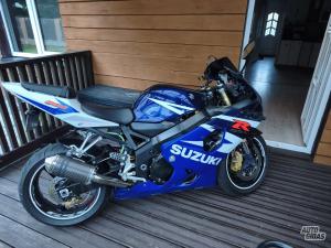 Blue Suzuki GSX-R 2004 in Kretinga, with an engine capacity of 0.60 L and mileage of 61 thousand km for 3300 €, photo 3 on AUTOMOTO.COM.LV