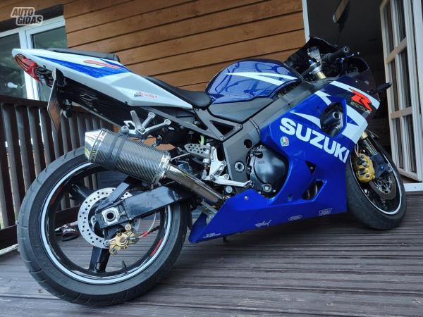 Blue Suzuki GSX-R 2004 in Kretinga, with an engine capacity of 0.60 L and mileage of 61 thousand km for 3300 €, photo 6 on AUTOMOTO.COM.LV