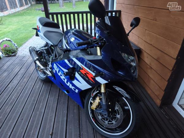 Blue Suzuki GSX-R 2004 in Kretinga, with an engine capacity of 0.60 L and mileage of 61 thousand km for 3300 €, photo 7 on AUTOMOTO.COM.LV
