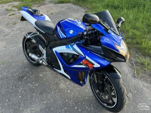 Blue Suzuki GSX-R 2006 in Utena, with an engine capacity of 0.75 L and mileage of 43 thousand km for 4399 €, photo  on AUTOMOTO.COM.LV