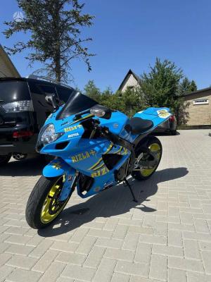 Синий Сузуки GSX-R 2007 в Каунас, объемом двигателя 0.60 л и пробегом 29 тыс. км за 4600 €, фото  на AUTOMOTO.COM.LV
