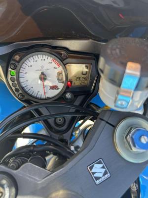 Blue Suzuki GSX-R 2007 in Kaunas, with an engine capacity of 0.60 L and mileage of 29 thousand km for 4600 €, photo 10 on AUTOMOTO.COM.LV