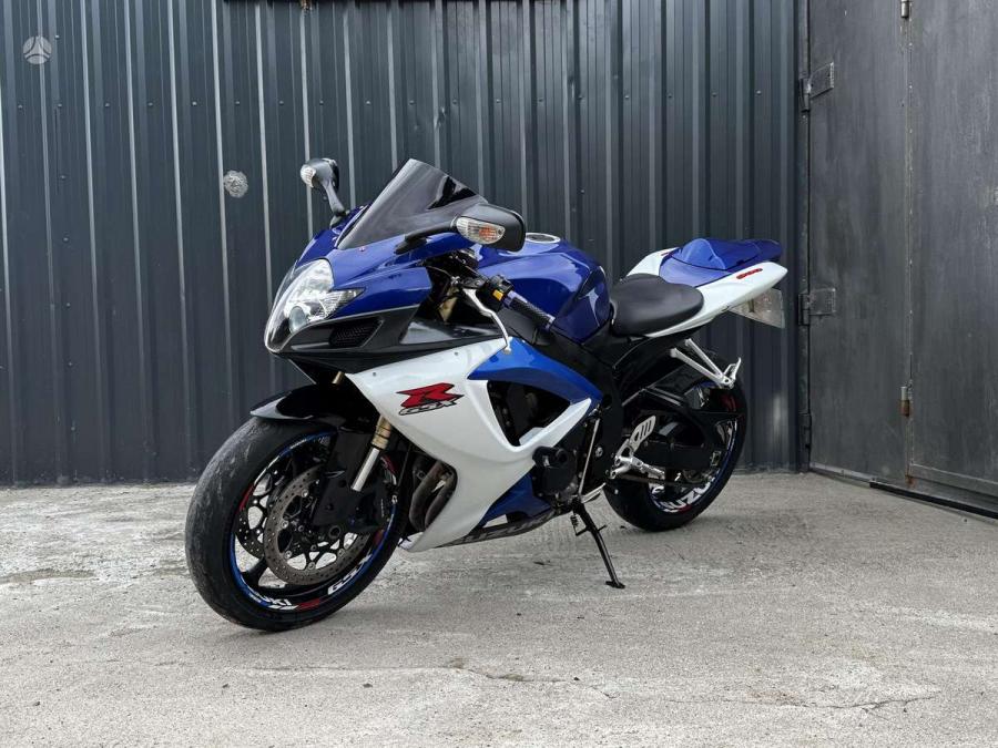 Синий Сузуки GSX-R 2007 в Клайпеда, объемом двигателя 0.60 л и пробегом 36 тыс. км за 4600 €, фото 4 на AUTOMOTO.COM.LV