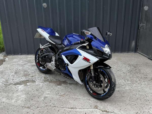 Blue Suzuki GSX-R 2007 in Klaipeda, with an engine capacity of 0.60 L and mileage of 36 thousand km for 4600 €, photo 1 on AUTOMOTO.COM.LV