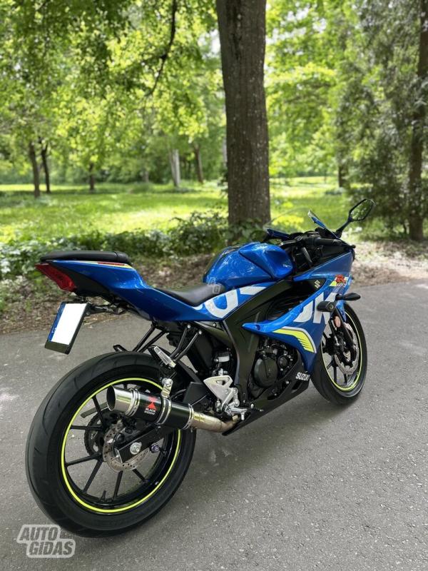Zils Suzuki GSX-R 2018 Kauņa, ar dzinēja tilpumu 0.13 L un nobraukumu 25 tūkst. km par 2950 €, foto 3 vietnē AUTOMOTO.COM.LV