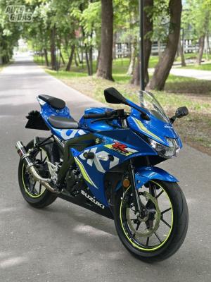 Zils Suzuki GSX-R 2018 Kauņa, ar dzinēja tilpumu 0.13 L un nobraukumu 25 tūkst. km par 2950 €, foto 13 vietnē AUTOMOTO.COM.LV