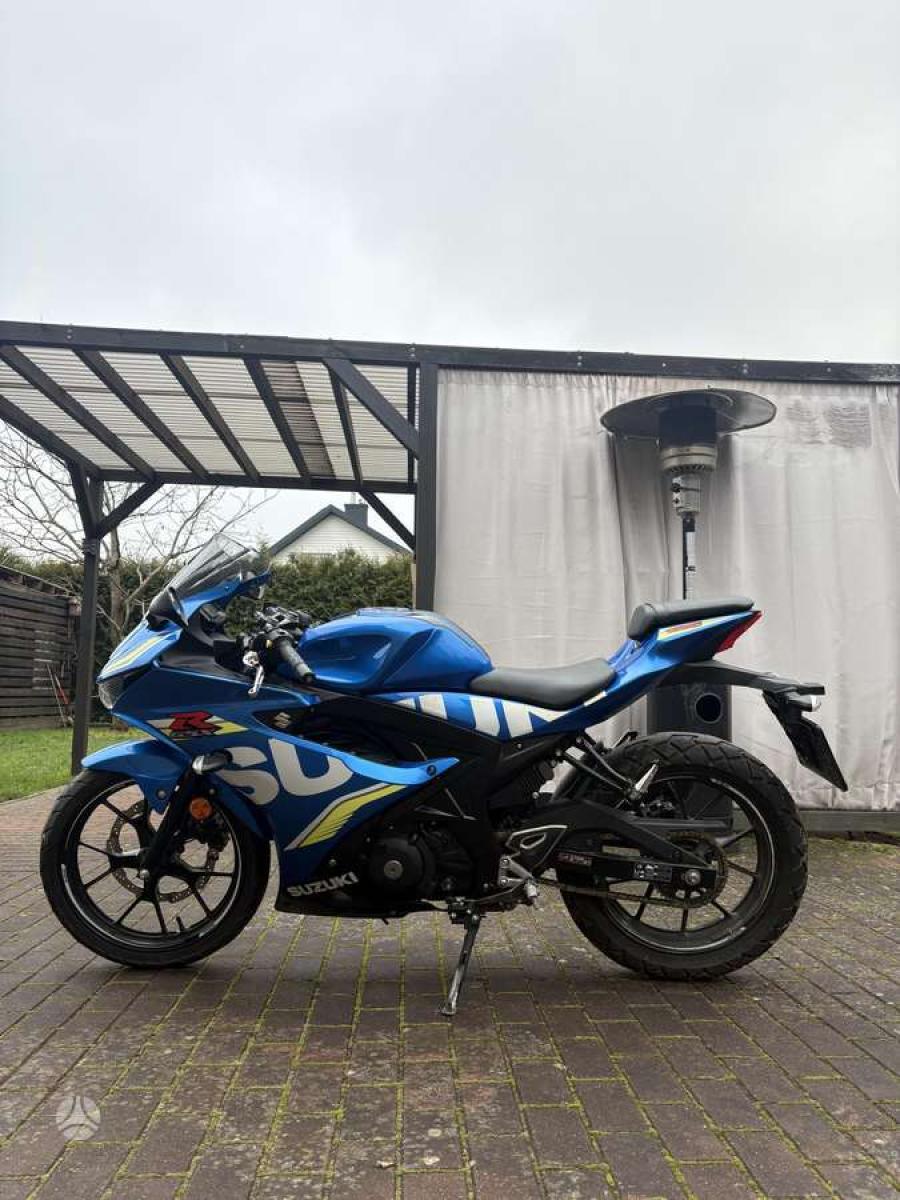Zils Suzuki GSX-R 2019 Mažeikiai, ar dzinēja tilpumu 0.13 L un nobraukumu 28 tūkst. km par 2700 €, foto 6 vietnē AUTOMOTO.COM.LV