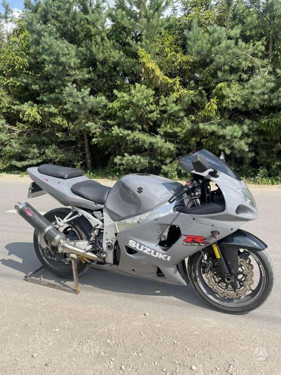Pelēks Suzuki GSX-R 2003 Vilkaviškis, ar dzinēja tilpumu 0.60 L un nobraukumu 69 tūkst. km par 2500 €, foto 4 vietnē AUTOMOTO.COM.LV