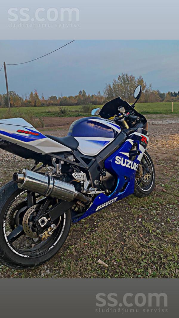 Suzuki GSX-R 2004 in Daugavpils, with an engine capacity of 0.60 L and mileage of 0 thousand km for 2300 €, photo 3 on AUTOMOTO.COM.LV