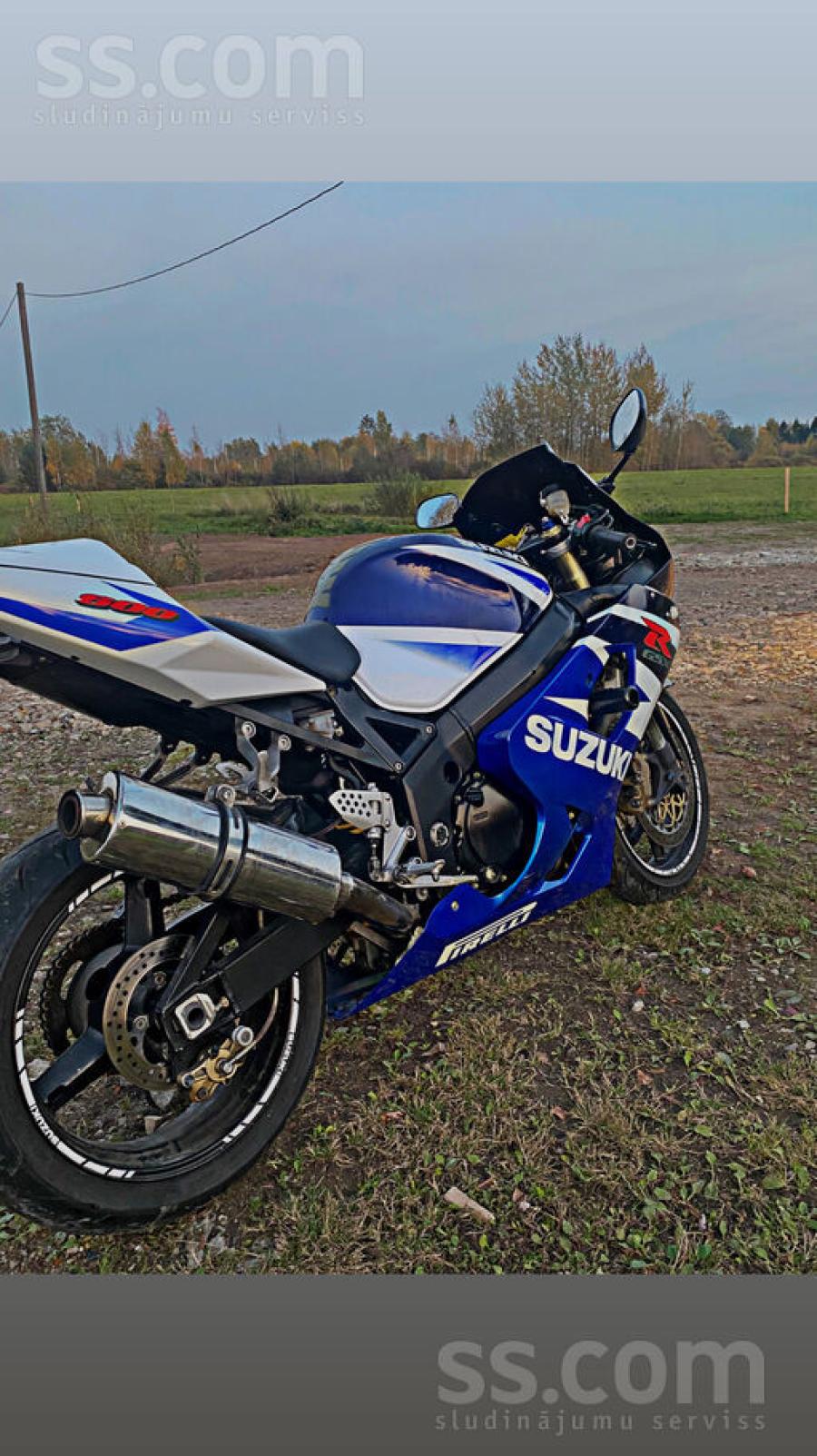 Suzuki GSX-R 2004 in Daugavpils, with an engine capacity of 0.60 L and mileage of 0 thousand km for 2300 €, photo 4 on AUTOMOTO.COM.LV