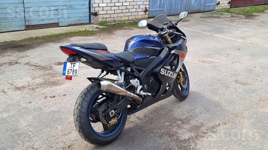Suzuki GSX-R 2005 in Bauska, with an engine capacity of 0.75 L and mileage of 0 thousand km for 3850 €, photo 4 on AUTOMOTO.COM.LV