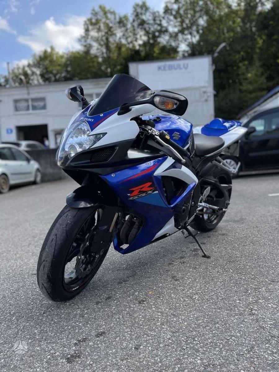 Suzuki GSX-R 2006 in Sirvintos, with an engine capacity of 0.75 L and mileage of 61 thousand km for 4500 €, photo 14 on AUTOMOTO.COM.LV