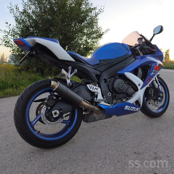 Suzuki GSX-R 2009 in Rezekne, with an engine capacity of 0.60 L and mileage of 0 thousand km for 6300 €, photo 4 on AUTOMOTO.COM.LV