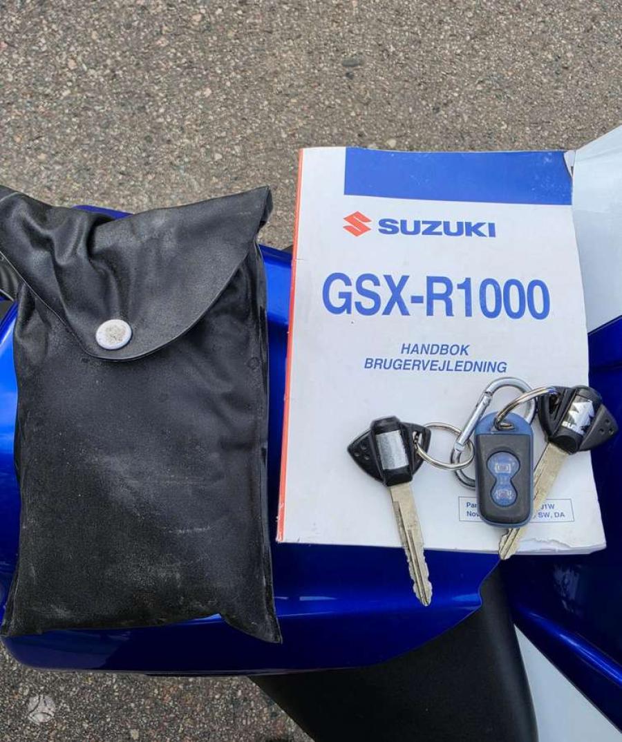 Suzuki GSX-R 2009 in Radviliskis, with an engine capacity of 1.00 L and mileage of 19 thousand km for 6400 €, photo 11 on AUTOMOTO.COM.LV