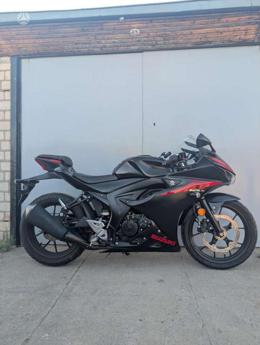 Suzuki GSX-R 2018 in Taurage, with an engine capacity of 0.00 L and mileage of 25 thousand km for 2500 €, photo 1 on AUTOMOTO.COM.LV