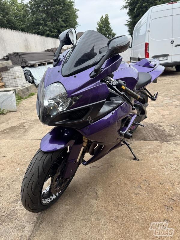 Фиолетовый Сузуки GSX-R 2008 в Науйойи-Акмяне, объемом двигателя 0.60 л и пробегом 54 тыс. км за 4299 €, фото 1 на AUTOMOTO.COM.LV