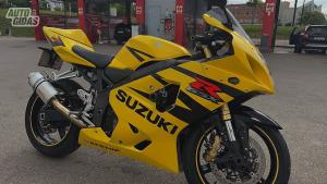 Yellow Suzuki GSX-R 2004 in Alytus, with an engine capacity of 0.60 L and mileage of 34 thousand km for 3700 €, photo 2 on AUTOMOTO.COM.LV
