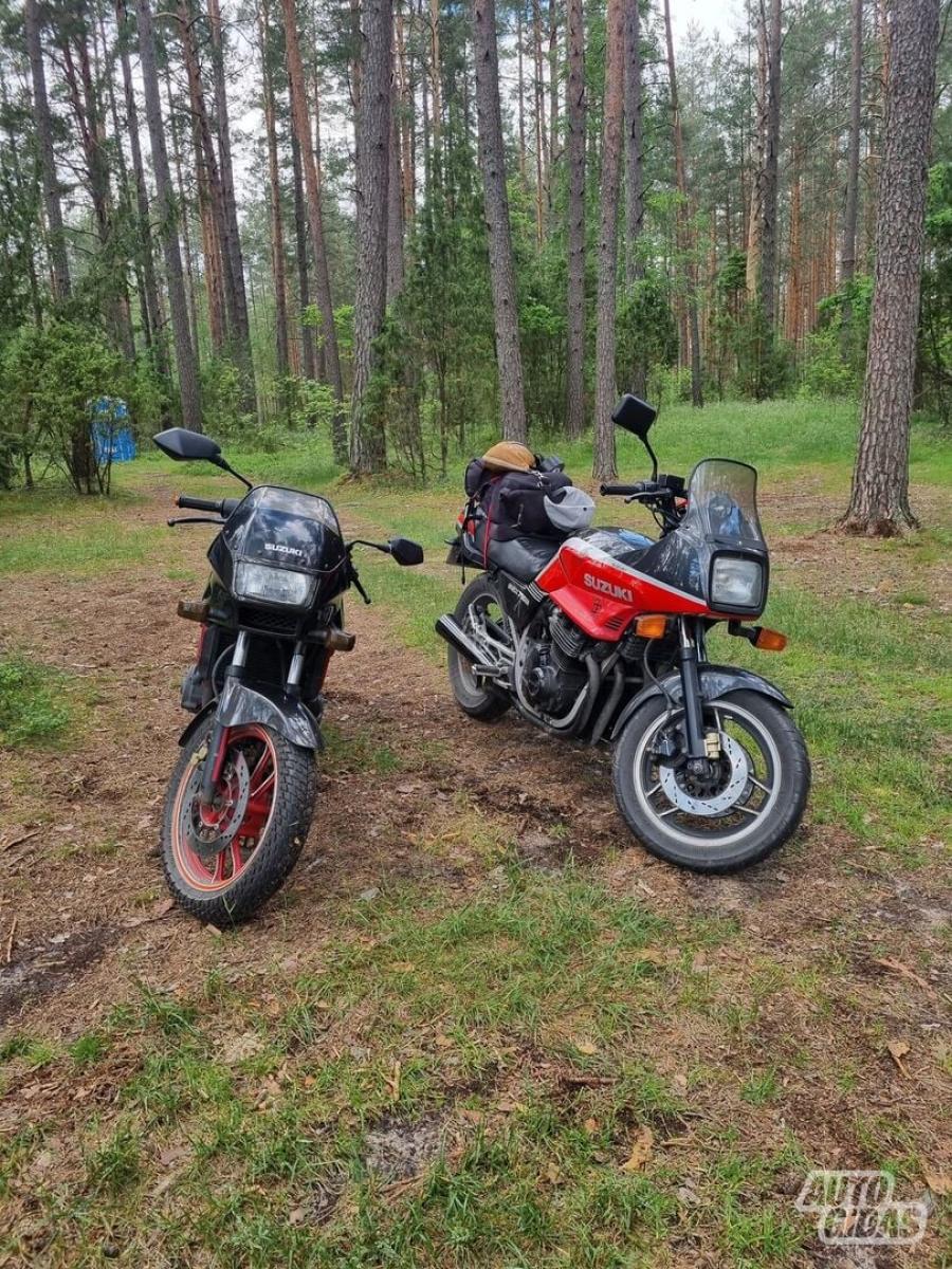 Red Suzuki GSX 1986 in Vilnius, with an engine capacity of 0.75 L and mileage of 60 thousand km for 800 €, photo 5 on AUTOMOTO.COM.LV