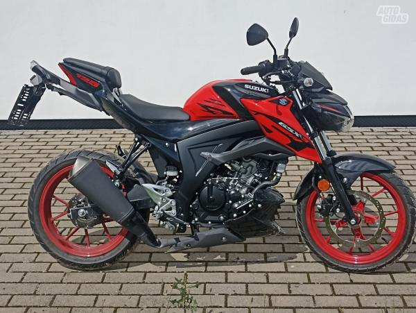 Sarkans Suzuki GSX 2024 Kauņa, ar dzinēja tilpumu 0.12 L un nobraukumu 2 tūkst. km par 3206 €, foto 1 vietnē AUTOMOTO.COM.LV
