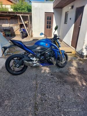 Blue Suzuki GSX-S 1000 2015 in Voru, with an engine capacity of 1.00 L and mileage of 83 thousand km for 5000 €, photo  on AUTOMOTO.COM.LV