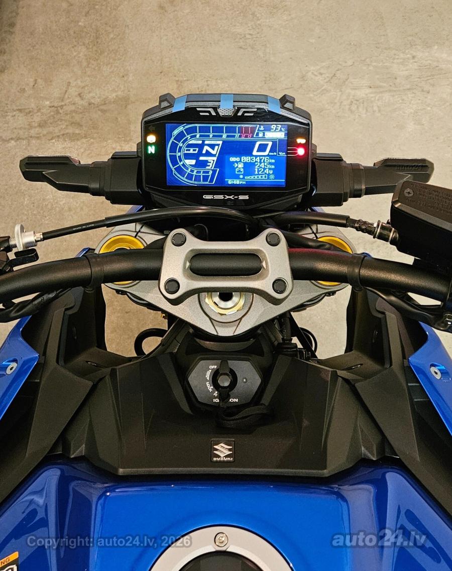 Синий Сузуки GSX-S 1000 2023 в Таллин, объемом двигателя 1.00 л и пробегом 4 тыс. км за 8500 €, фото 5 на AUTOMOTO.COM.LV