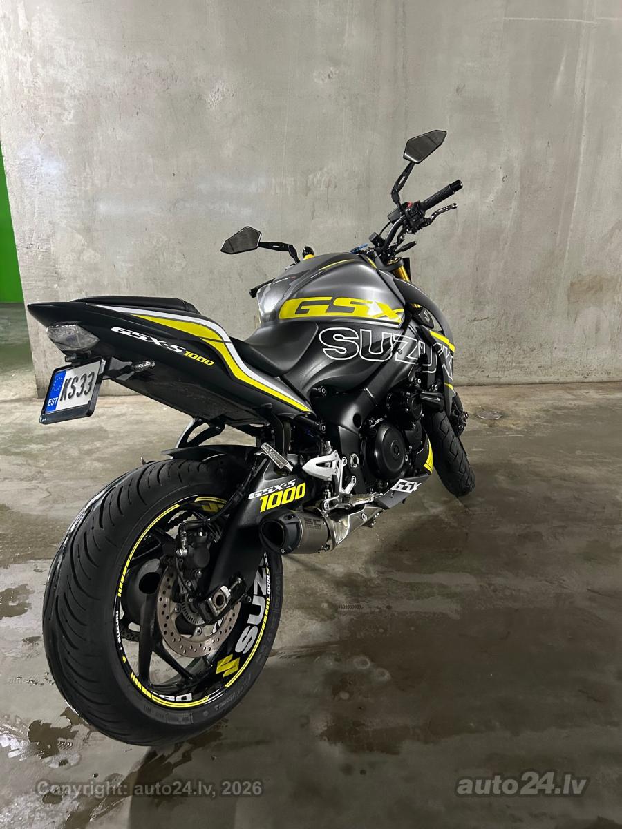 Сузуки GSX-S 1000 2016 в Таллин, объемом двигателя 1.00 л и пробегом 19 тыс. км за 7600 €, фото 6 на AUTOMOTO.COM.LV
