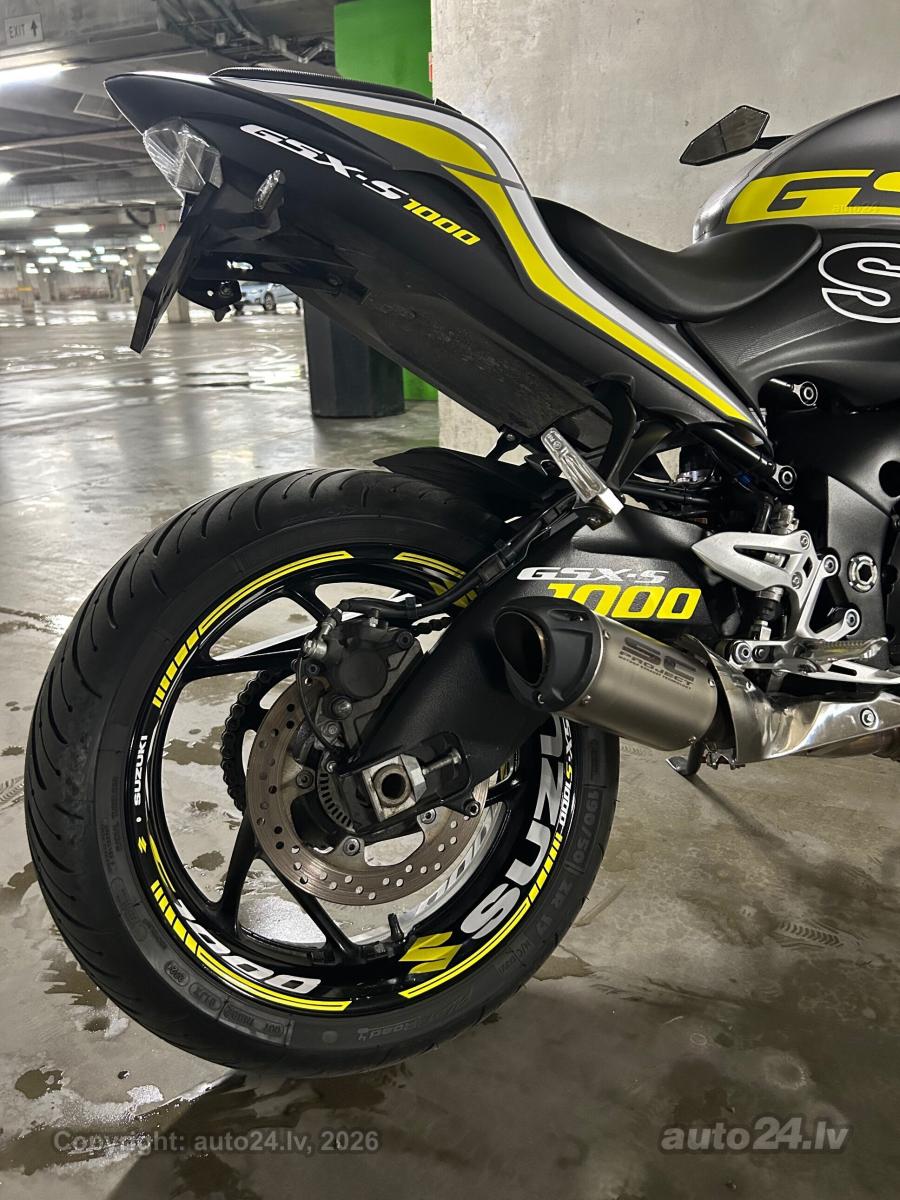 Сузуки GSX-S 1000 2016 в Таллин, объемом двигателя 1.00 л и пробегом 19 тыс. км за 7600 €, фото 12 на AUTOMOTO.COM.LV