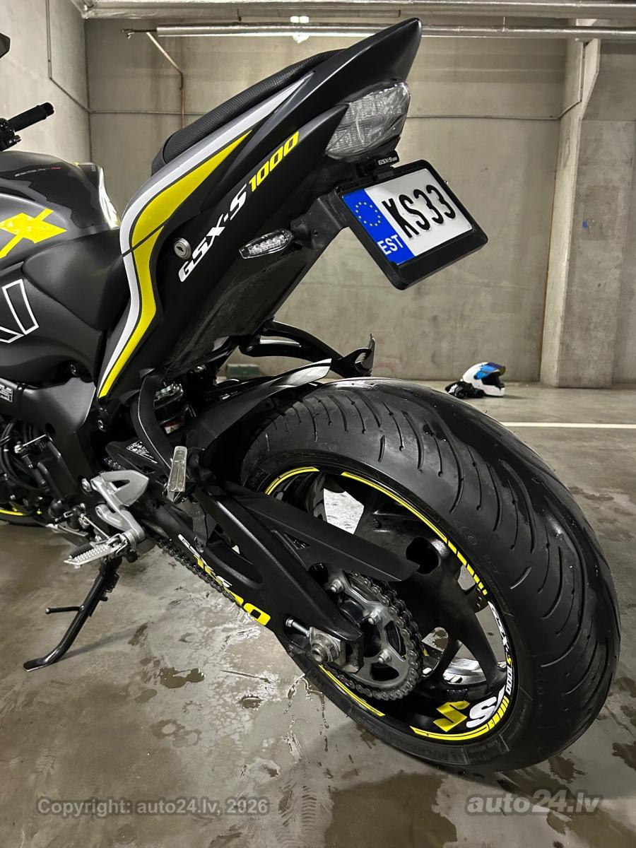 Сузуки GSX-S 1000 2016 в Таллин, объемом двигателя 1.00 л и пробегом 19 тыс. км за 7600 €, фото 13 на AUTOMOTO.COM.LV