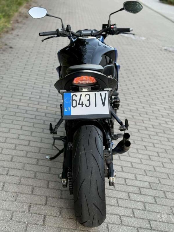 Черный Сузуки GSX-S 2018 в Клайпеда, объемом двигателя 0.75 л и пробегом 28 тыс. км за 5950 €, фото 6 на AUTOMOTO.COM.LV