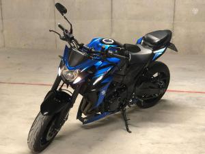 Черный Сузуки GSX-S 2018 в Клайпеда, объемом двигателя 0.75 л и пробегом 28 тыс. км за 5950 €, фото 8 на AUTOMOTO.COM.LV