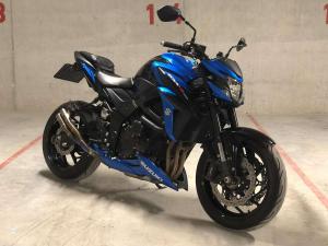 Черный Сузуки GSX-S 2018 в Клайпеда, объемом двигателя 0.75 л и пробегом 28 тыс. км за 5950 €, фото 10 на AUTOMOTO.COM.LV