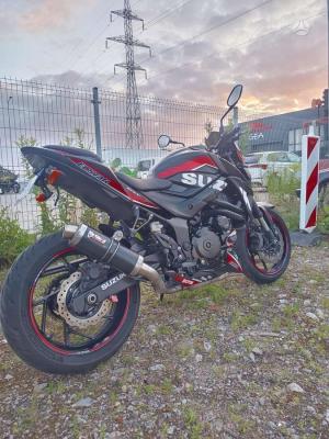 Black Suzuki GSX-S 2019 in Kaunas, with an engine capacity of 0.75 L and mileage of 60 thousand km for 4350 €, photo 3 on AUTOMOTO.COM.LV