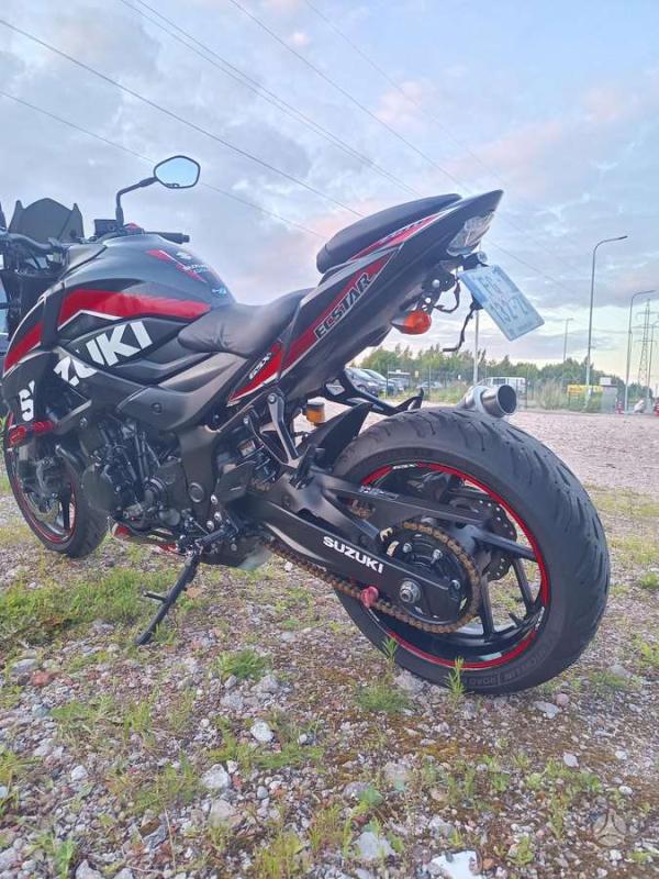 Black Suzuki GSX-S 2019 in Kaunas, with an engine capacity of 0.75 L and mileage of 60 thousand km for 4350 €, photo 10 on AUTOMOTO.COM.LV