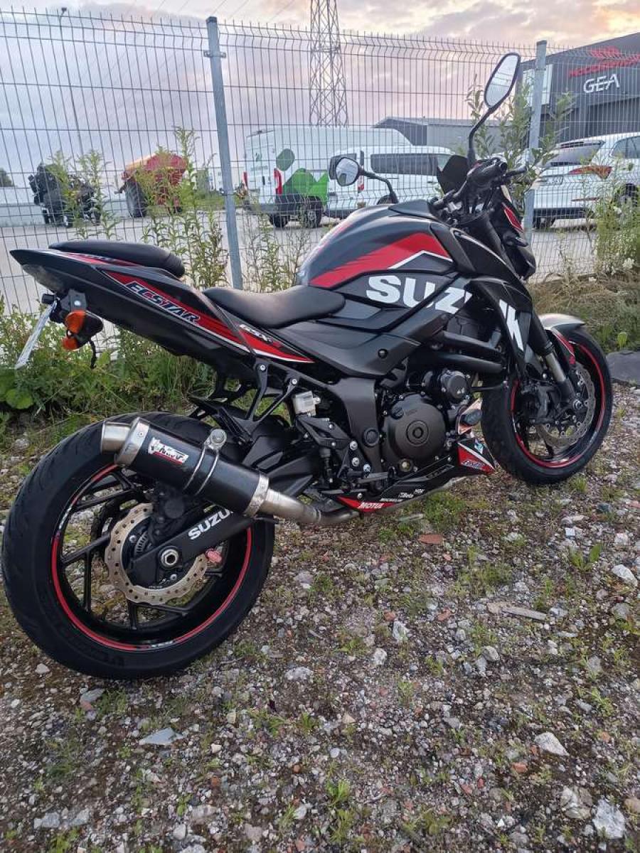 Black Suzuki GSX-S 2019 in Kaunas, with an engine capacity of 0.75 L and mileage of 60 thousand km for 4350 €, photo 12 on AUTOMOTO.COM.LV