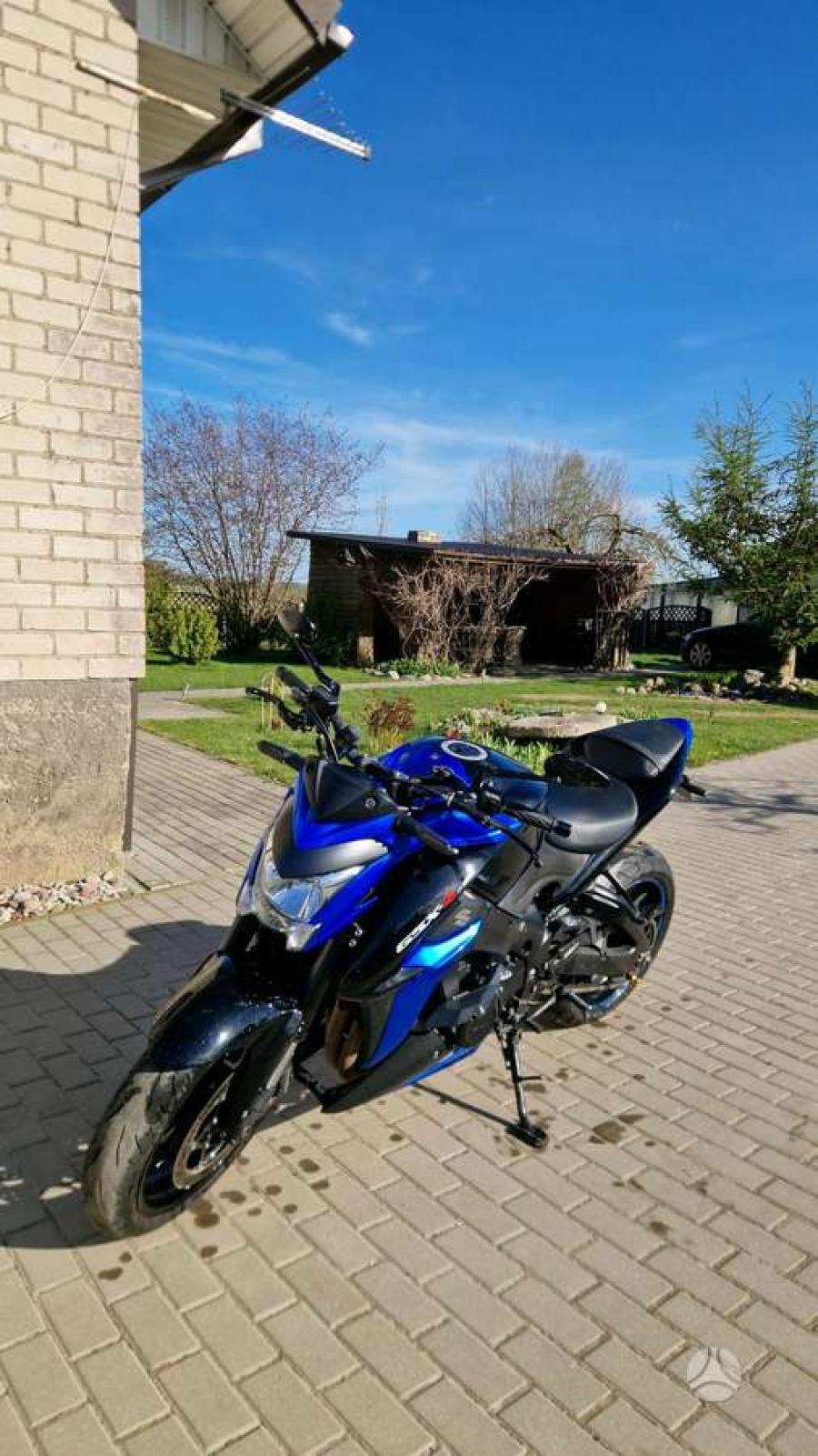 Melns Suzuki GSX-S 2019 Vilkaviškis, ar dzinēja tilpumu 1.00 L un nobraukumu 23 tūkst. km par 6200 €, foto 3 vietnē AUTOMOTO.COM.LV