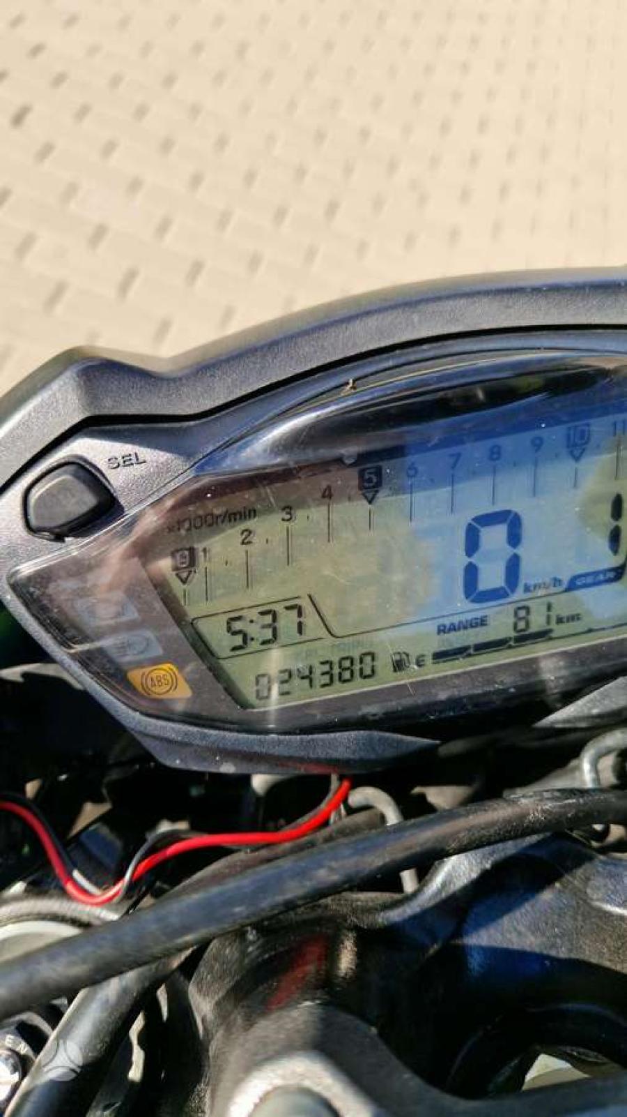 Melns Suzuki GSX-S 2019 Vilkaviškis, ar dzinēja tilpumu 1.00 L un nobraukumu 23 tūkst. km par 6200 €, foto 6 vietnē AUTOMOTO.COM.LV