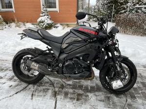 Черный Сузуки GSX-S 2020 в Ширвинтос, объемом двигателя 1.00 л и пробегом 15 тыс. км за 4250 €, фото  на AUTOMOTO.COM.LV
