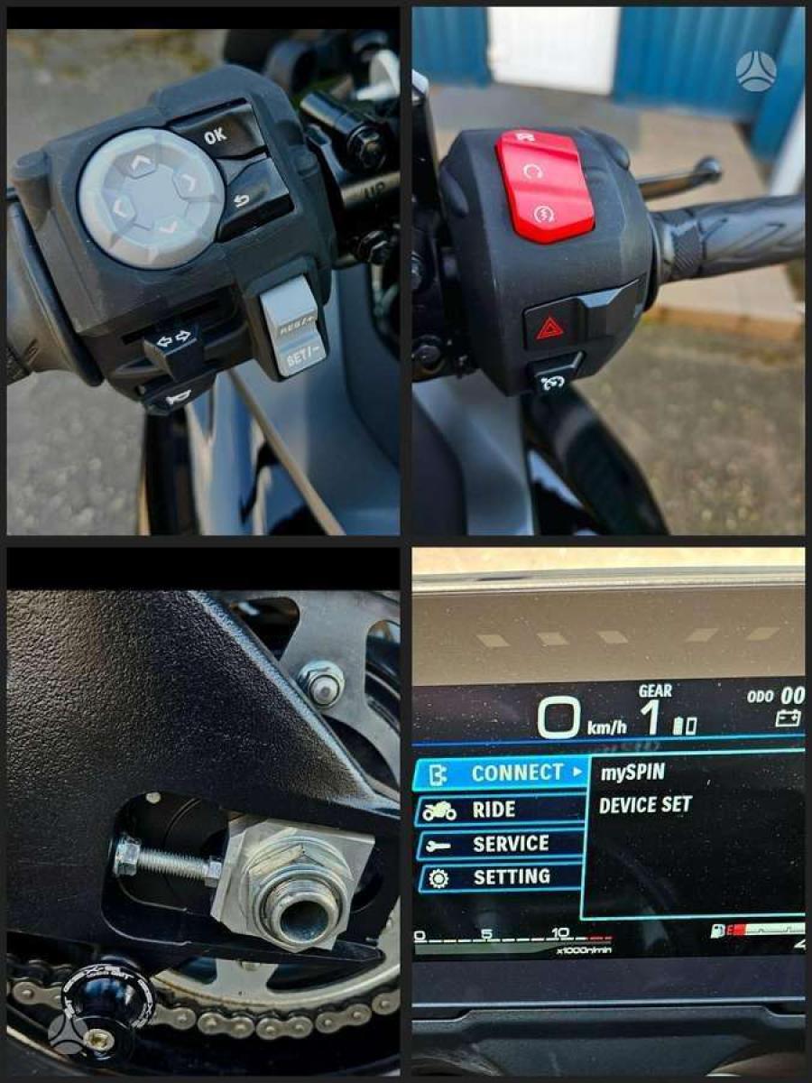 Black Suzuki GSX-S 2022 in Jurbarkas, with an engine capacity of 1.00 L and mileage of 3 thousand km for 11700 €, photo 3 on AUTOMOTO.COM.LV