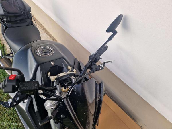 Черный Сузуки GSX-S 2022 в Кедайняй, объемом двигателя 1.00 л и пробегом 11 тыс. км за 7250 €, фото 10 на AUTOMOTO.COM.LV
