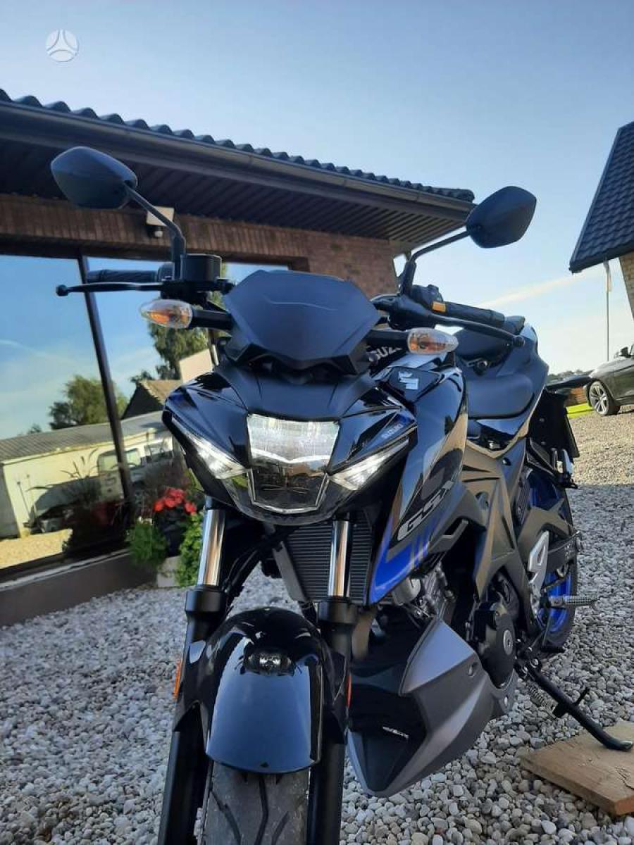 Черный Сузуки GSX-S 2023 в Пренай, объемом двигателя 0.13 л и пробегом 2 тыс. км за 3850 €, фото 8 на AUTOMOTO.COM.LV