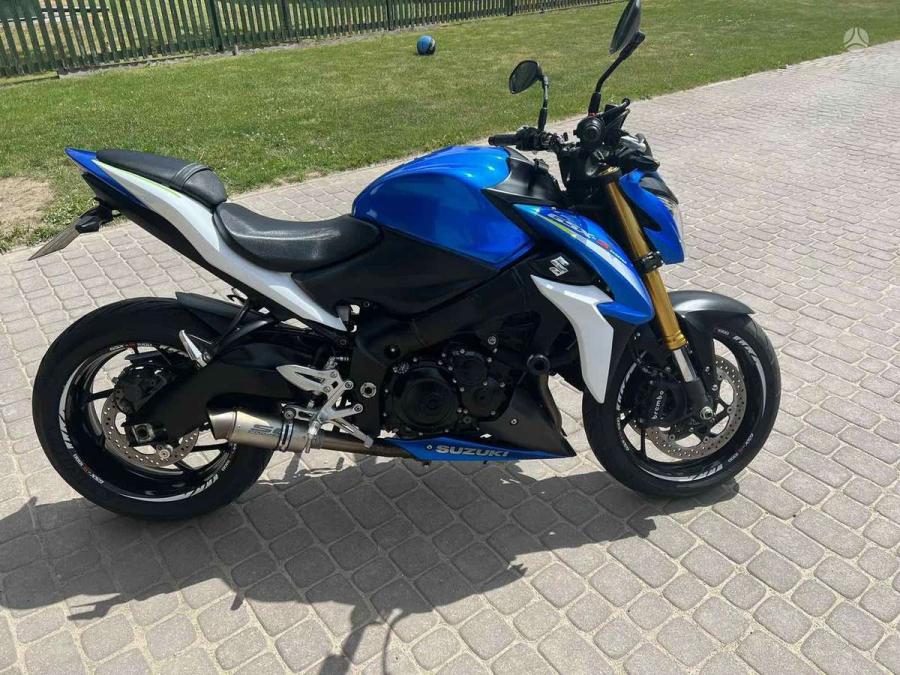 Blue Suzuki GSX-S 2015 in Skuodas, with an engine capacity of 1.00 L and mileage of 32 thousand km for 6000 €, photo 10 on AUTOMOTO.COM.LV