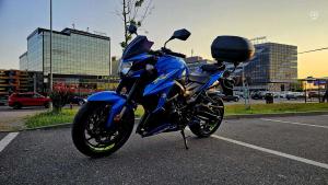 Zils Suzuki GSX-S 2019 Viļņa, ar dzinēja tilpumu 0.75 L un nobraukumu 56 tūkst. km par 6200 €, foto 3 vietnē AUTOMOTO.COM.LV
