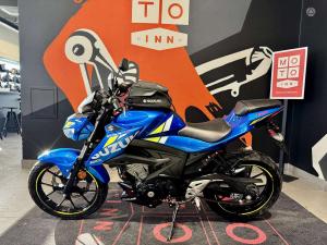 Blue Suzuki GSX-S 2020 in Vilnius, with an engine capacity of 0.13 L and mileage of 19 thousand km for 3199 €, photo 3 on AUTOMOTO.COM.LV