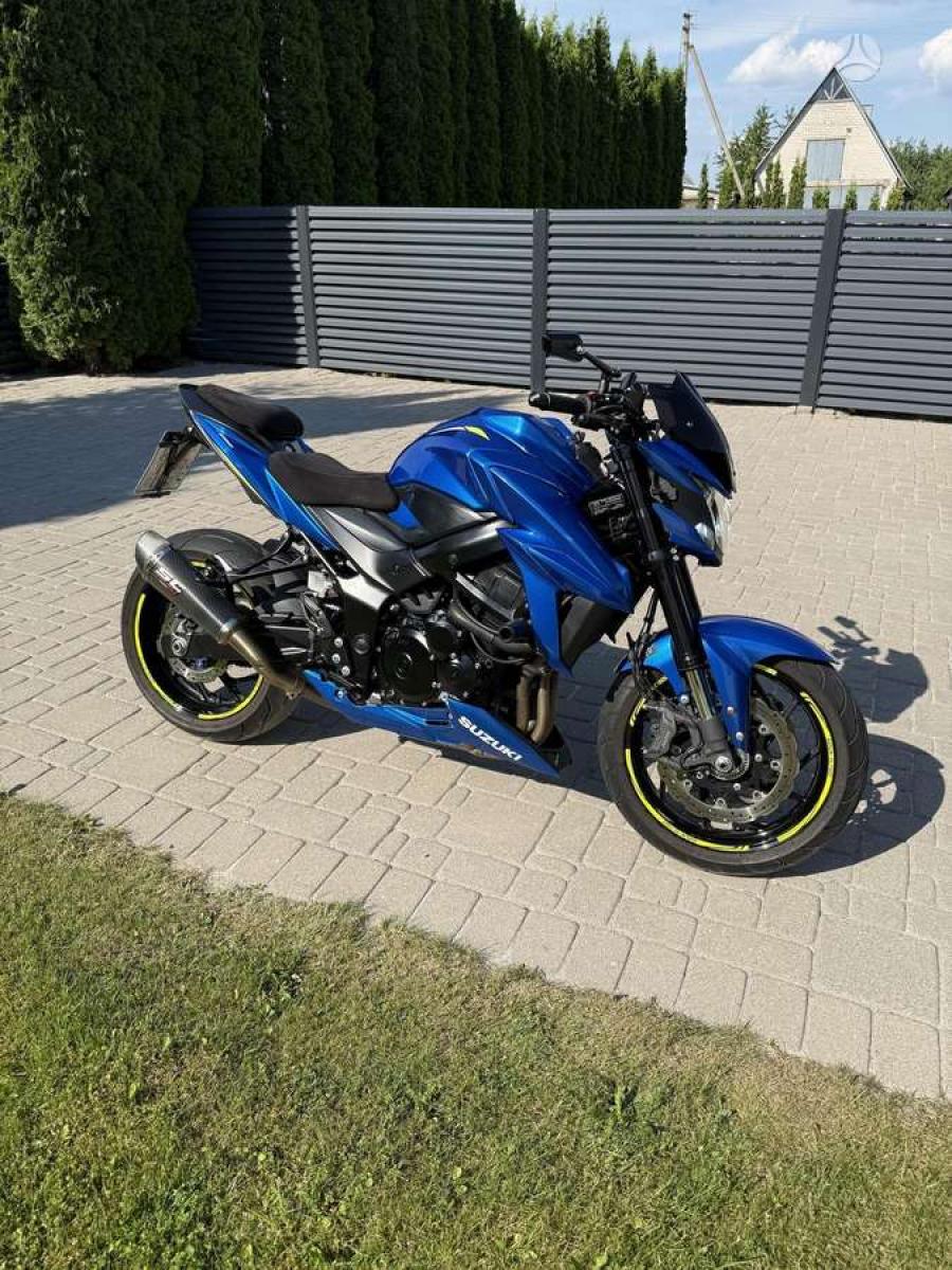 Синий Сузуки GSX-S 2020 в Кайшядорис, объемом двигателя 0.75 л и пробегом 30 тыс. км за 6500 €, фото 1 на AUTOMOTO.COM.LV